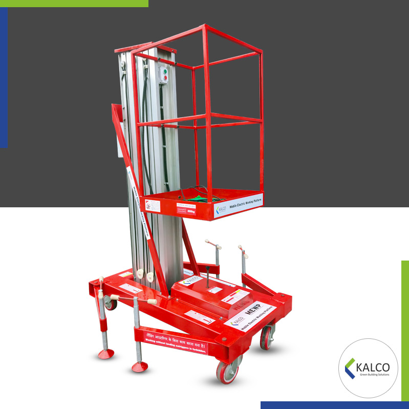 KALCO Mobile Electric Working Platform (Model: K-7017, Height: 6Mtr ...
